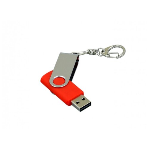 Флешка для нанесения Квебек (16 Гб / GB USB 2.0 Красный/Red 030 Flash drive PM001)