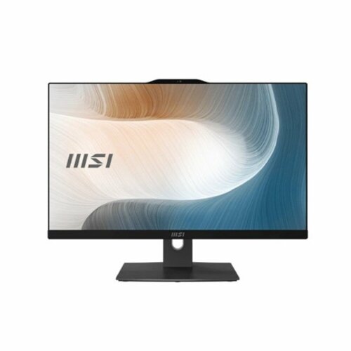 MicroStar Моноблок MSI Modern AM242P 12M-670XRU 9S6-AE0711-670 Black 23.8" {FHD i5 1235U/16Gb/1000+256SSDGb/Iris Xe/DOS + Wireless KB}