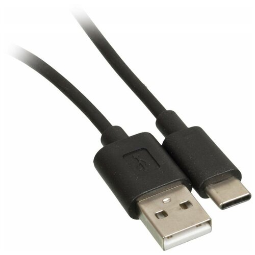 Кабель USB m-USB Type-C m 1м черный