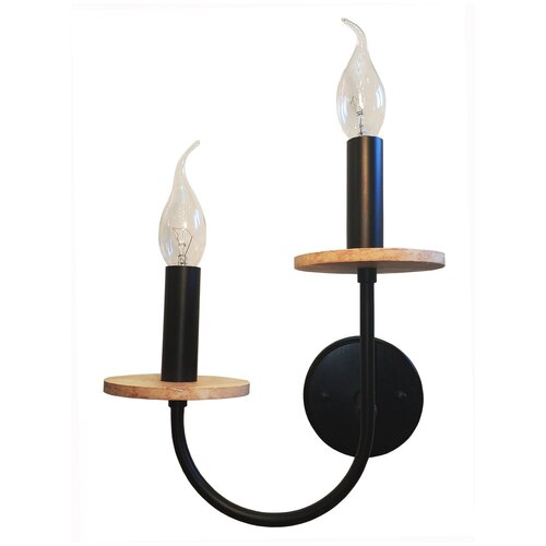 Бра, настенный светильник JUPITER LIGHTING N14-Н4634/2, E14, 2х60 Вт