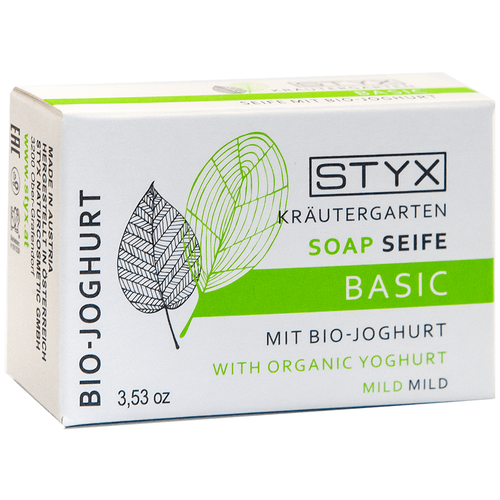 STYX Натуральное косметическое мыло Йогурт, 100 гр