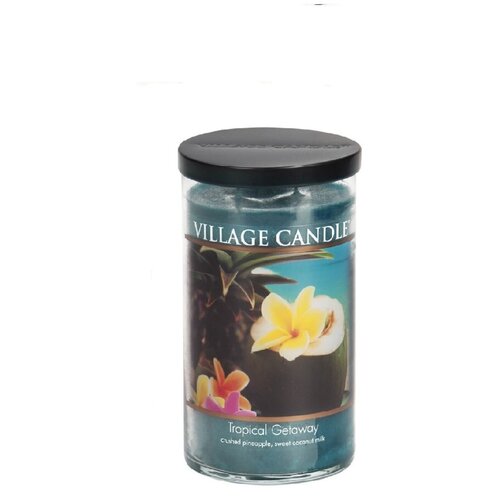 Ароматическая свеча Village Candle "Тропический Остров", стакан, большая