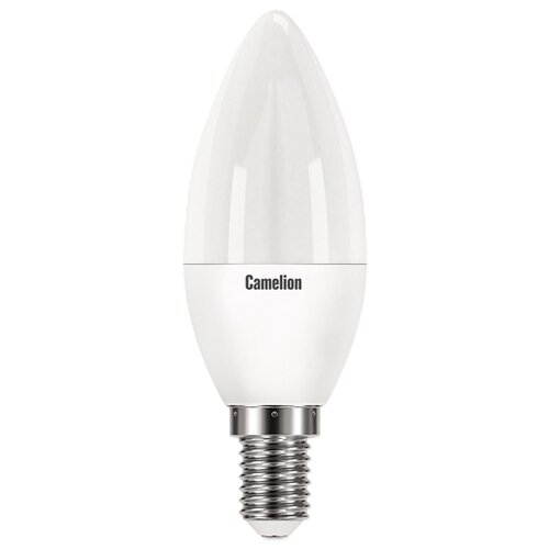 Лампа светодиодная Camelion 13687, E14, C35, 12 Вт, 3000 К