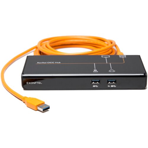 Konftel OCC Hub - Коннектор одноканального подключения для видеоконференций к ПК (1 x USB 3.0, 2 x USB 2.0, 1 x HDMI)