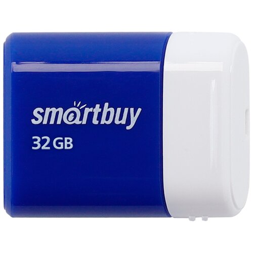 Флешка SmartBuy Lara 32 ГБ, 1 шт., синий