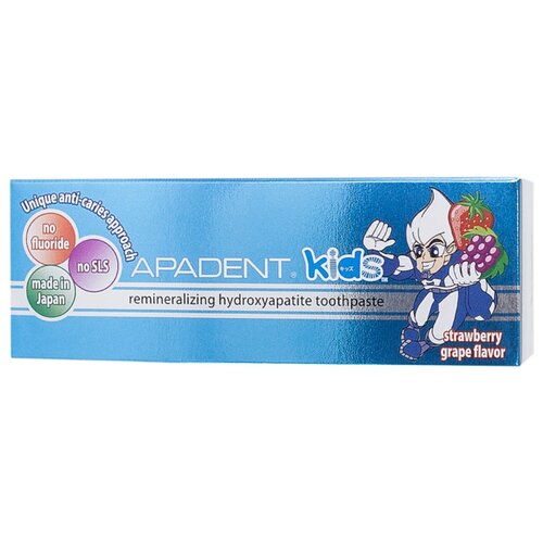 Зубная паста Apadent KIDS 0+, 60 мл, 60 г