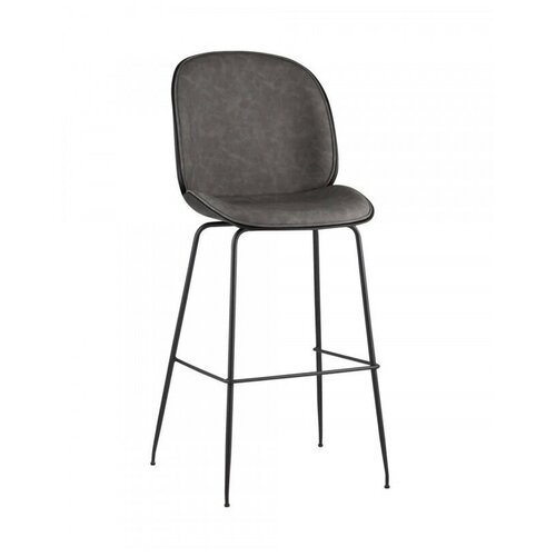 Стул барный Stool Group Beetle PU 9329C серый