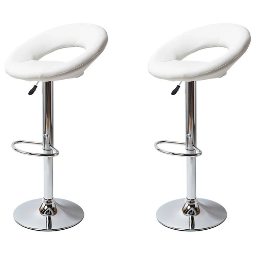Комплект из двух барных стульев BN 1009-1 белый