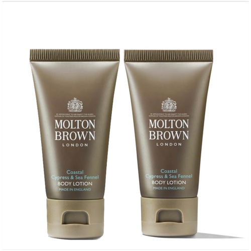 Molton Brown лосьон для тела Coastal Cypress & Sea Fennel Body Lotion 2 тюбика по 30ml, арт. NYC26235-2