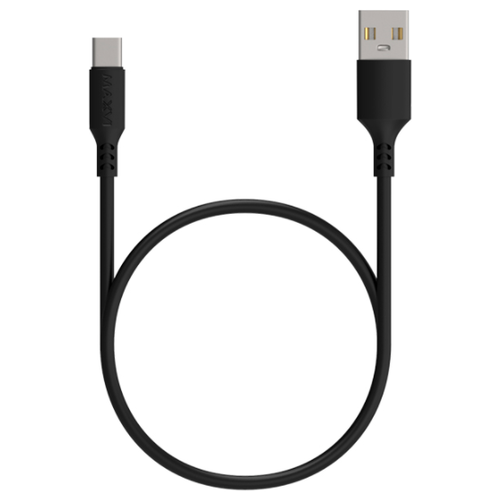 Кабель Maxvi MC-A02 UP USB-A Type-C 3A Чёрный