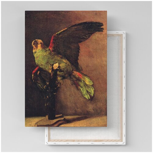 Картина на холсте с подрамником / Van Gogh - The Green Parrot, 1886 / Ван Гог