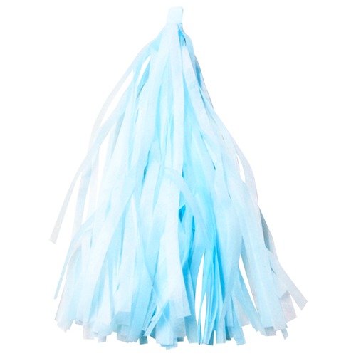 Гирлянда Тассел, Светло-голубой, 35*12 см, 12 листов.