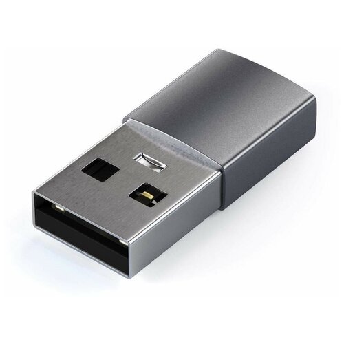 Адаптер Satechi USB-A/USB-C Серый космос / Space Gray