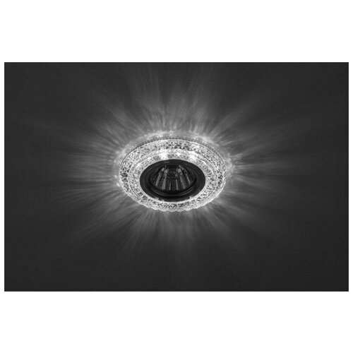 Светильник светодиодный DK LD3 SL/WH декор cо светодиодной подсветкой (белый) прозр. ЭРА Б0019202 ( 1шт. )