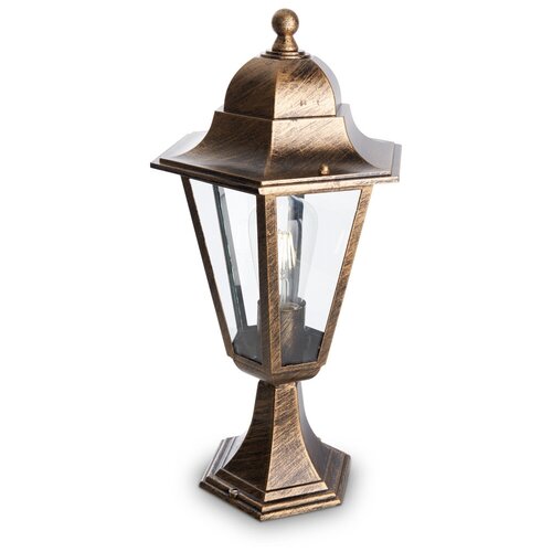 Feron Садово-парковый светильник 6204 11141, E27, 100 Вт, цвет арматуры: черное золото