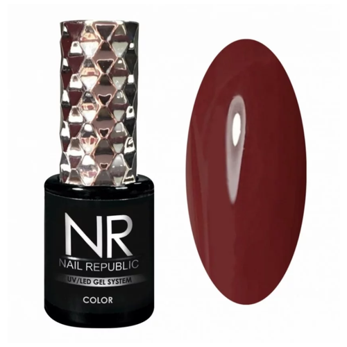 Nail Republic гель-лак для ногтей Color, 10 мл, 10 г, 168 обожженный киприч