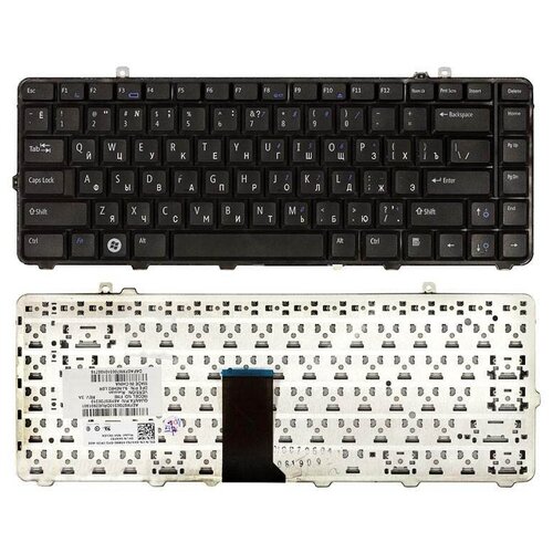 Клавиатура для ноутбука Dell 0R813H русская, черная