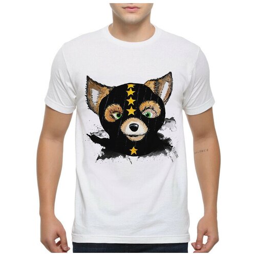 Футболка DS Apparel, размер 2XL, белый
