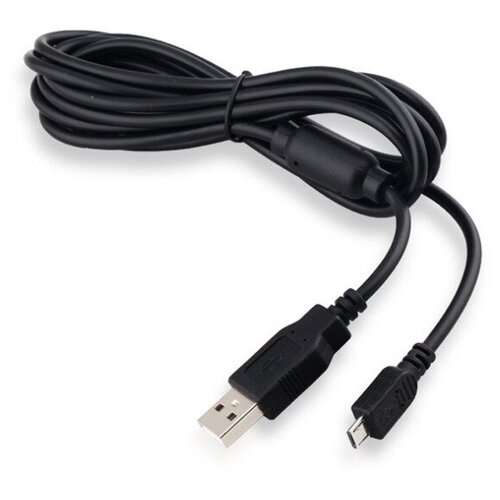 Кабель USB Micro USB для зарядки джойстика Dualshock 4 PS4 2 метра / Кабель шнур для зарядки геймпада PlayStation 4 / Slim / Pro 200 cм