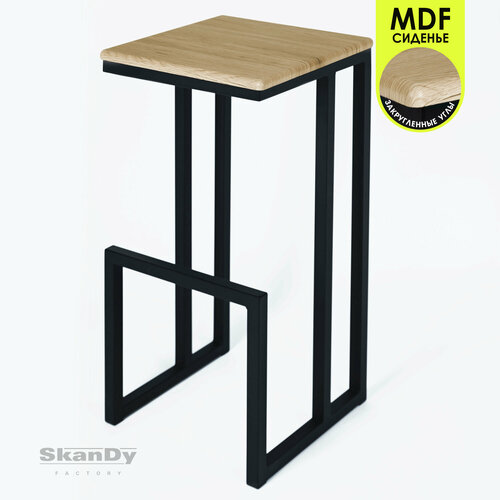 Барный стул МДФ для кухни 74 см рустик