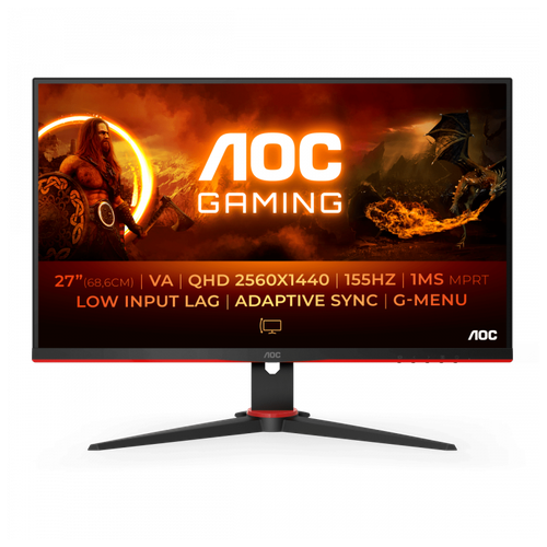 Игровой монитор AOC AOC Gaming Q27G2E/BK
