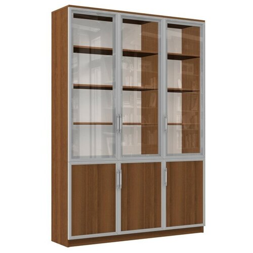 Книжный шкаф Альма - 15 120x40x200 фабрика «Мебель Лэнд 24»