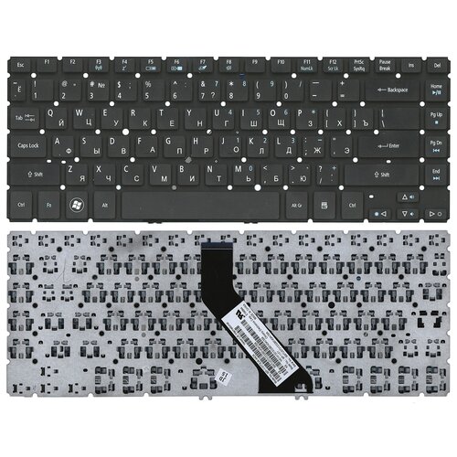 Клавиатура для ноутбука Acer 9Z. N8DSW.401 черная без рамки