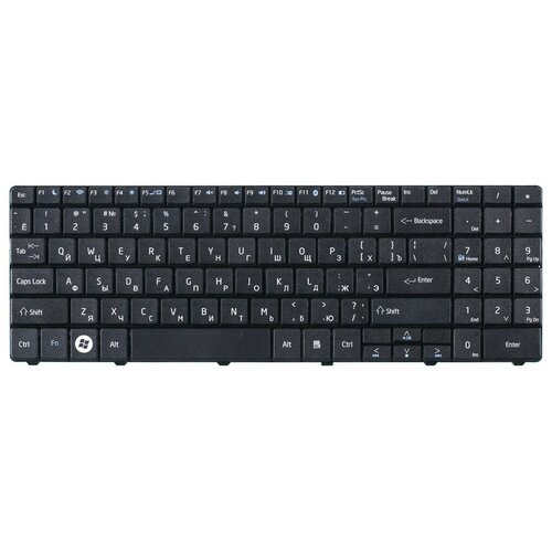 Клавиатура для ноутбука DNS 0138595 черная