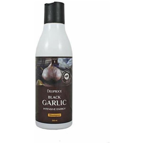 Шампунь для волос с черным чесноком BLACK GARLIC INTENSIVE ENERGY SHAMPOO 200ml