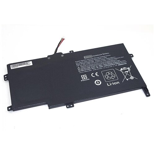 Аккумуляторная батарея (аккумулятор) HSTNN-IB3T для ноутбука HP Envy 6-1000 черный 14.8V