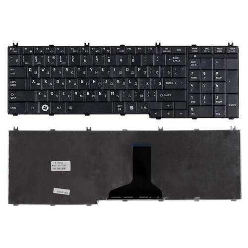 Клавиатура для ноутбука Toshiba NSK-TN001 черная