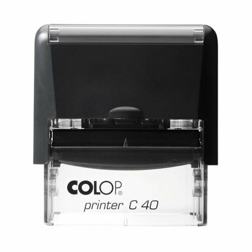 Colop Printer 40 Compact Автоматическая оснастка для штампа (штамп 59 х 23 мм.) , Чёрный