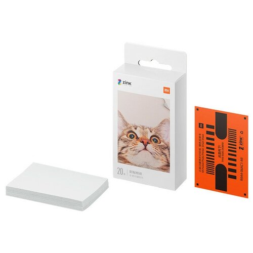 Бумага Xiaomi Mi Portable Photo Printer Paper 2x3-inch 20 листов TEJ4019GL