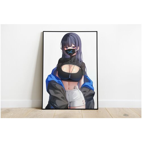 Плакат "Аниме" / Формат А3+ (33х48 см) / Постер для интерьера / Без рамы