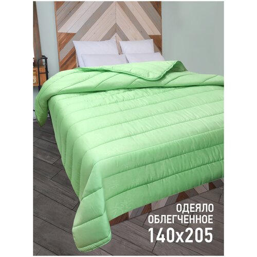 Летнее стеганое одеяло OL-TEX Miotex Бамбук 140x205 см. окантованное / Легкое полутороспальное одеяло Ол-Текс Бамбук / Легкое одеяло 140 x 205 см.