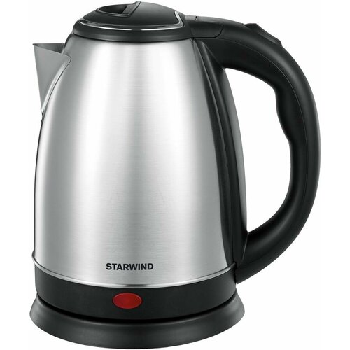 Чайник электрический StarWind SKS1771, 1700Вт, серебристый и черный