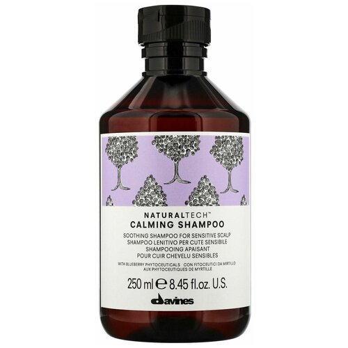 Davines шампунь успокаивающий NaturalTech Calming для чувствительной кожи, 250 мл