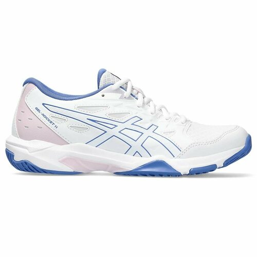 Кроссовки ASICS, размер US 9; 25,7 см; UK 7; EUR 40,5, белый, голубой