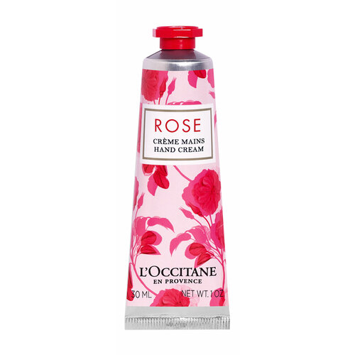 Крем для рук с ароматом розы L'Occitane Rose Hand Cream Travel Size 30 мл .