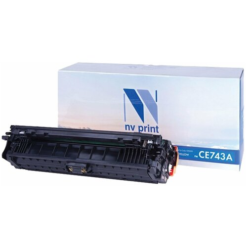 Картридж лазерный NV PRINT (NV-CE743A) для HP CP5220/ CP5225/ CP5225dn/ CP5225n, пурпурный, ресурс 7300 страниц