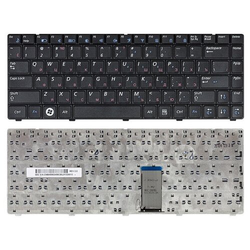 Клавиатура для ноутбука Samsumg R468-DT01TH черная