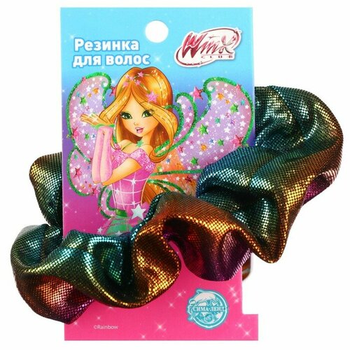 Резинка для волос блестящая, "Флора", WINX
