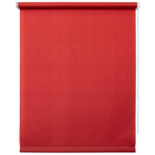 Рулонная штора Уют Шантунг, 40х175 см, красный