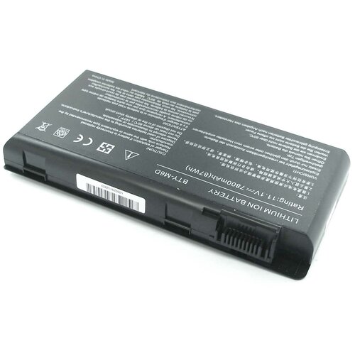 Аккумуляторная батарея (аккумулятор) BTY-M6D для ноутбука MSI GT60 GT70 GT780 GX780 7800mAh