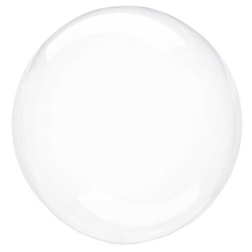 ANAGRAM Шар полимерный 18" Bubble, кристалл, прозрачный