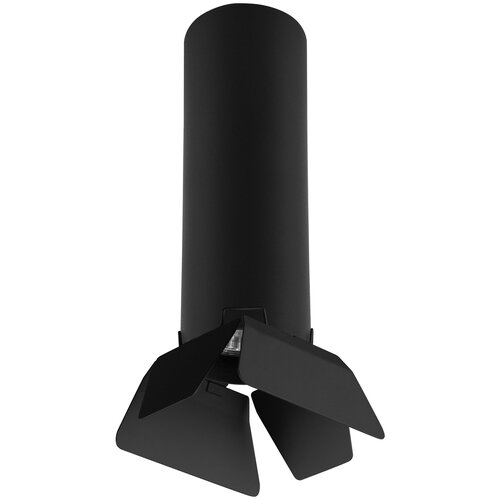 Накладной светильник Lightstar Rullo R497437, GU10, кол-во ламп:1шт, Черный
