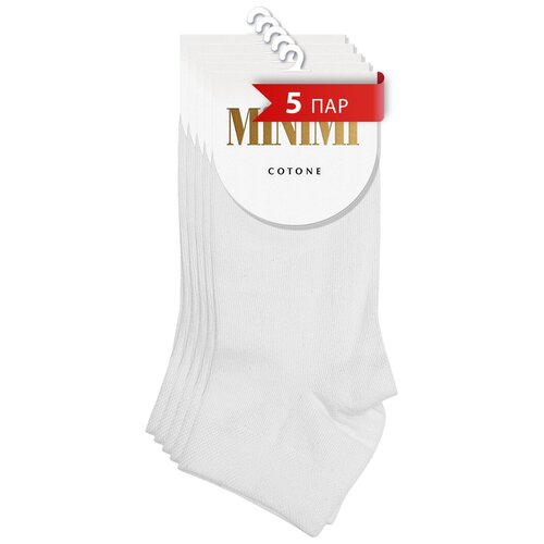 Носки MiNiMi, 5 пар, размер 35-38, белый