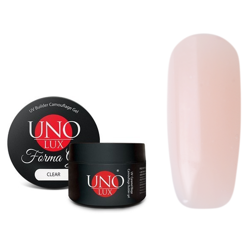 Uno Lux, Forma Gel - моделирующий камуфлирующий гель (Natural Rose), 15 гр