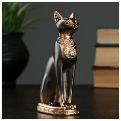 Хорошие сувениры Фигура "Кошка египетская" 13см бронза