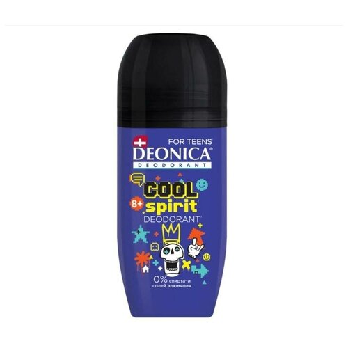 Дезодорант детский deonica cool spirit, ролик, 50 мл